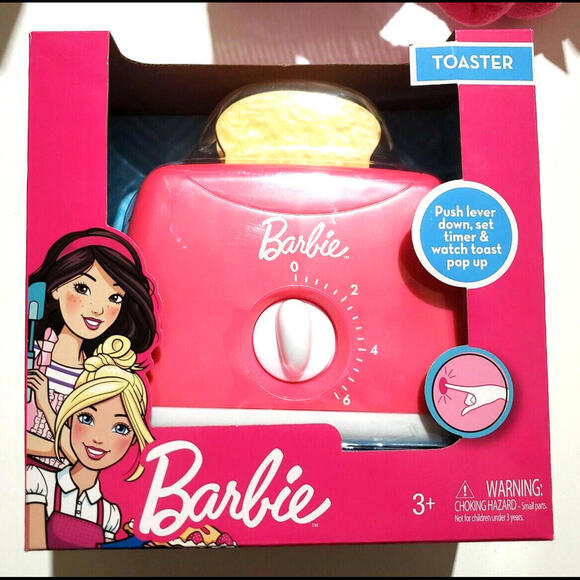 Mattel | Costumes | Barbie Kitchen Playset Pretend Play Toaster | Poshmark